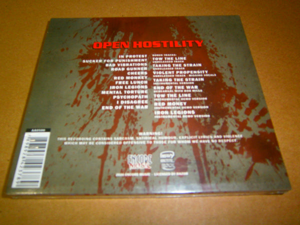 RAZOR - Open Hostility. CD – Warhemic Productions