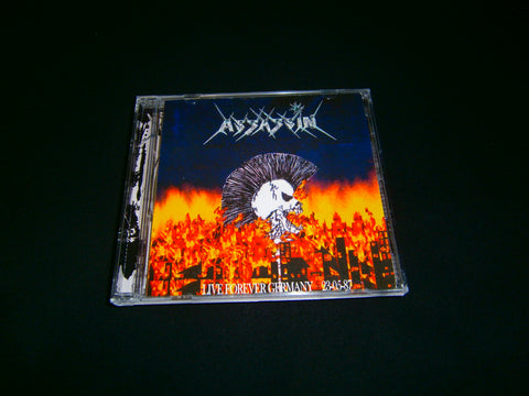 ASSASSIN - Live Forever Germany. CD – Warhemic Productions