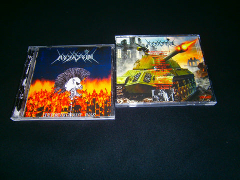 ASSASSIN - Live Forever Germany. CD – Warhemic Productions