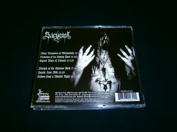 SARGEIST - Disciple of the Heinous Path. CD – Warhemic Productions