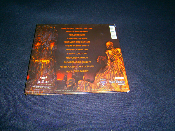 CANNIBAL CORPSE - A Skeletal Domain. Digipak CD – Warhemic Productions
