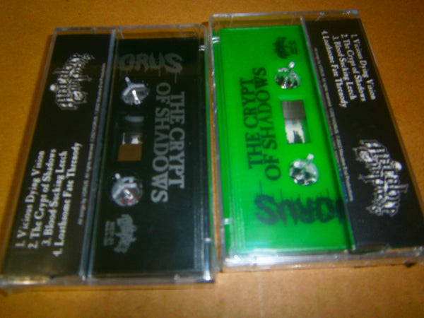 VORUS - The Crypt of Shadows. Tape – Warhemic Productions