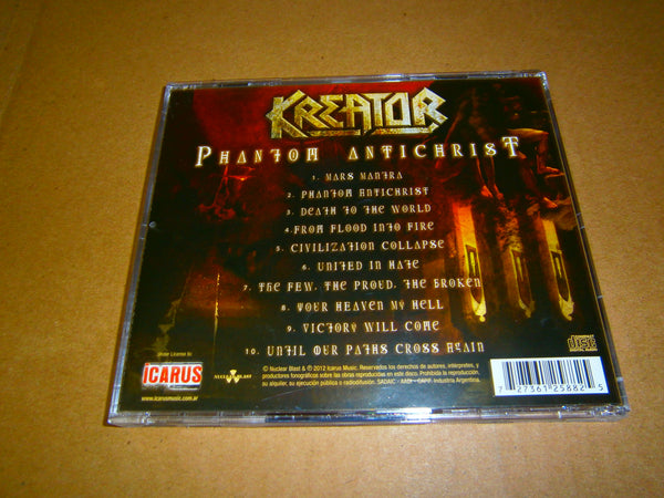 KREATOR - Phantom Antichrist. CD – Warhemic Productions