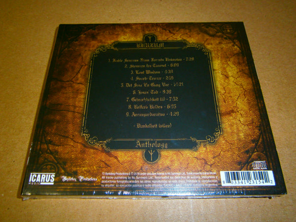 BURZUM - Anthology. CD – Warhemic Productions