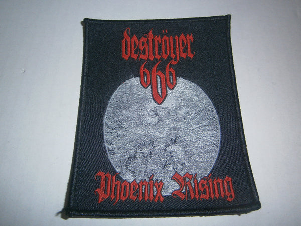 DESTROYER 666 - Phoenix Rising. Embroidered Woven Patch – Warhemic ...